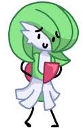 i made a gardevoir in the bfb stile | Scrolller