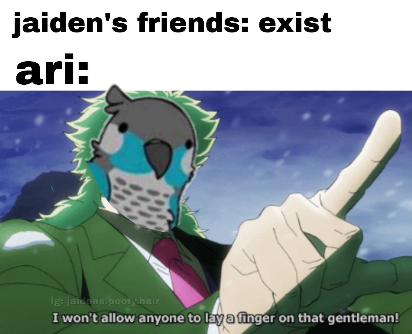 I made a jojo's meme, what's wrong with me? | Scrolller