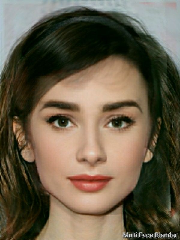 I made a morph of Audrey Hepburn and Lily Collins! Thoughts and who do you see more of? | Scrolller
