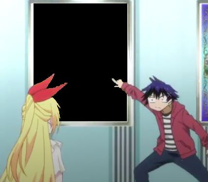 I made a nisekoi template that has meme potential. | Scrolller
