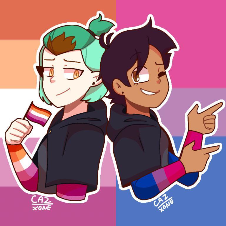 I made Lumity fanart :] | Scrolller