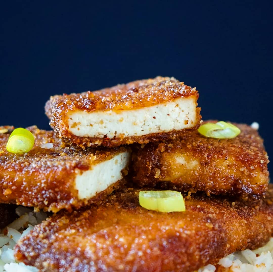 I made some crispy breaded tofu strips and they are so good!😍😍 | Scrolller