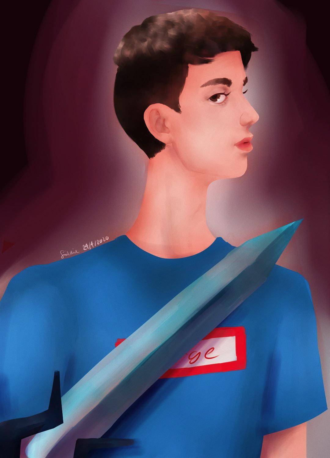 i made some super cool george fanart 😎 | Scrolller