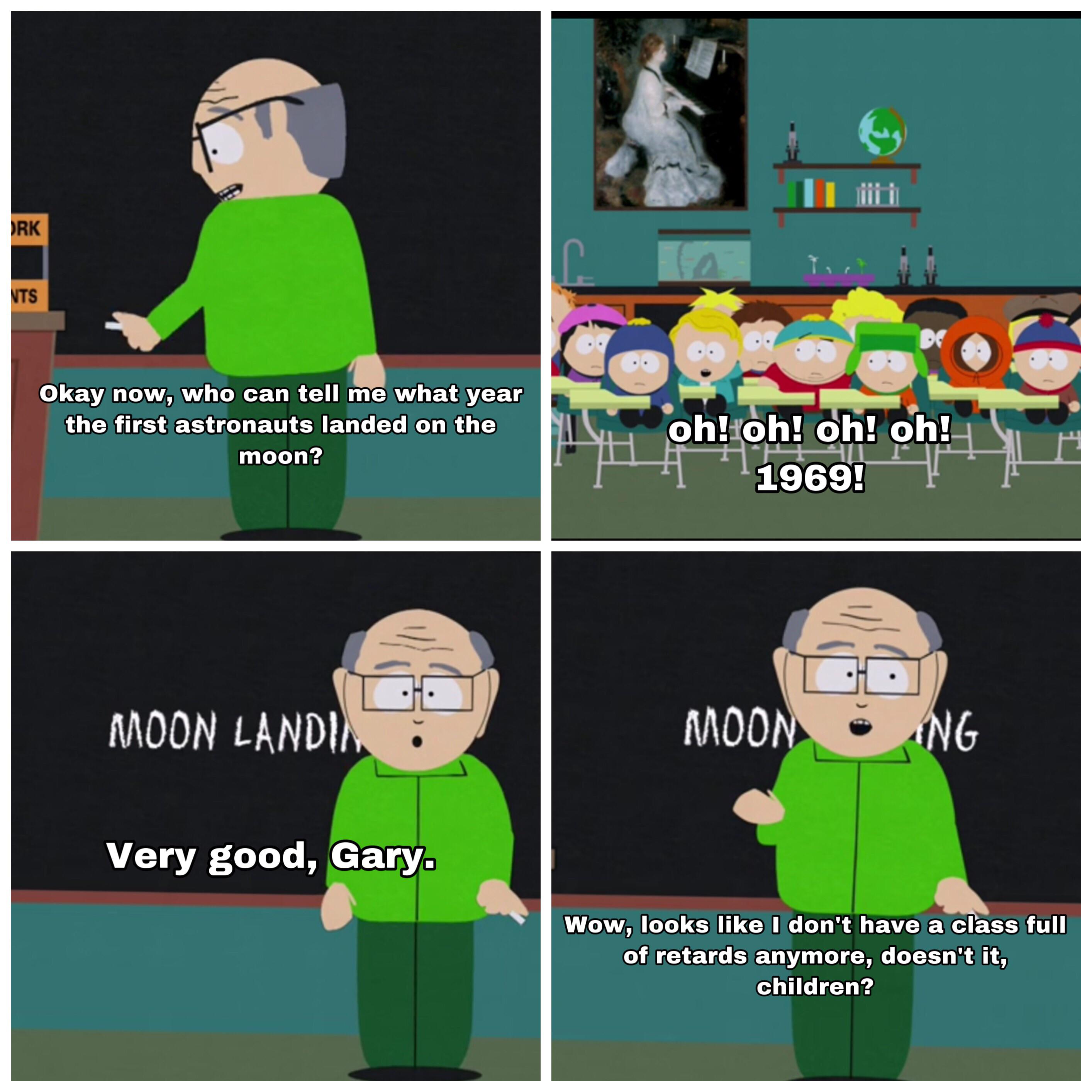 I miss this Mr. Garrison | Scrolller