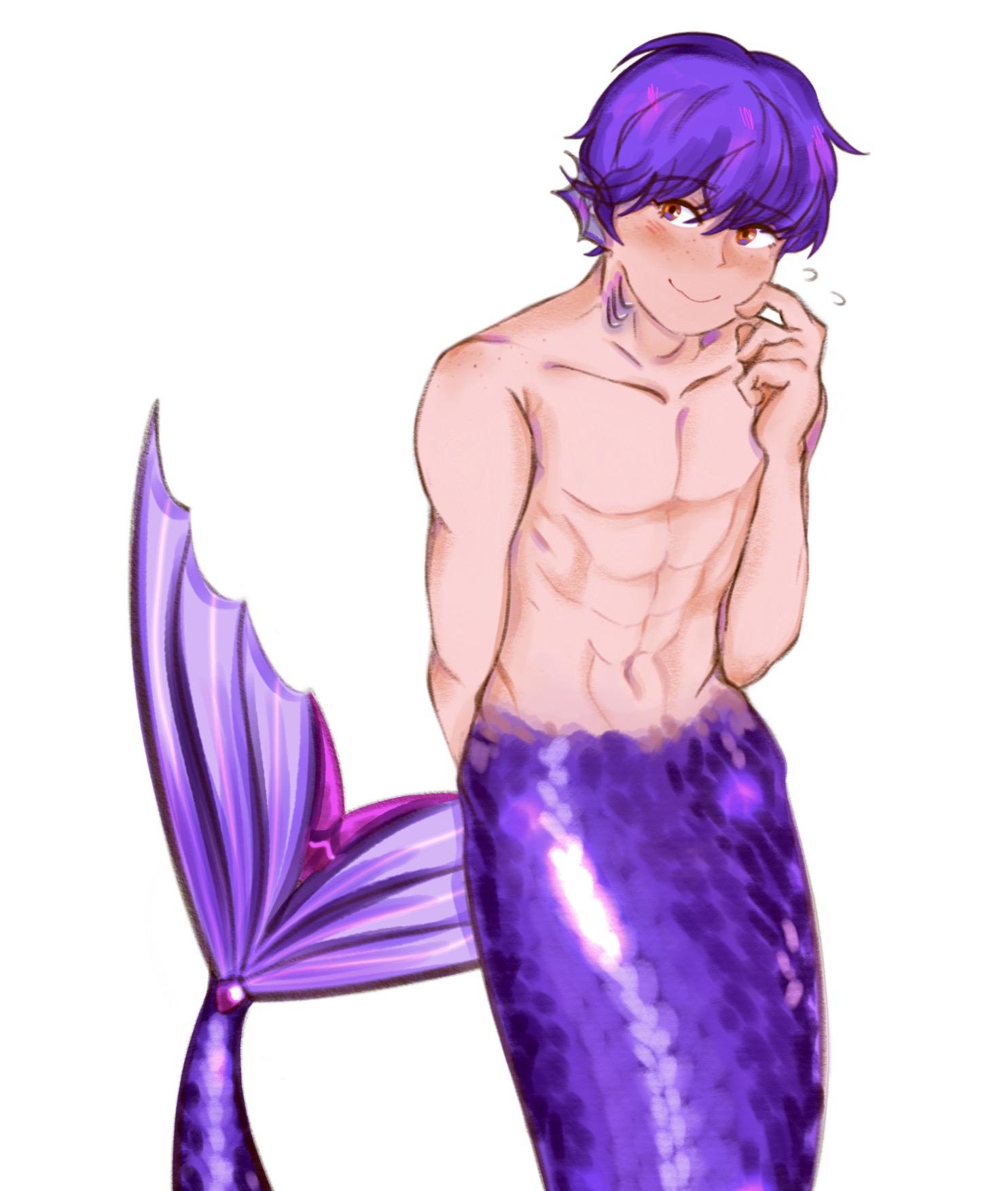 i offer you mermaid levi :) | Scrolller