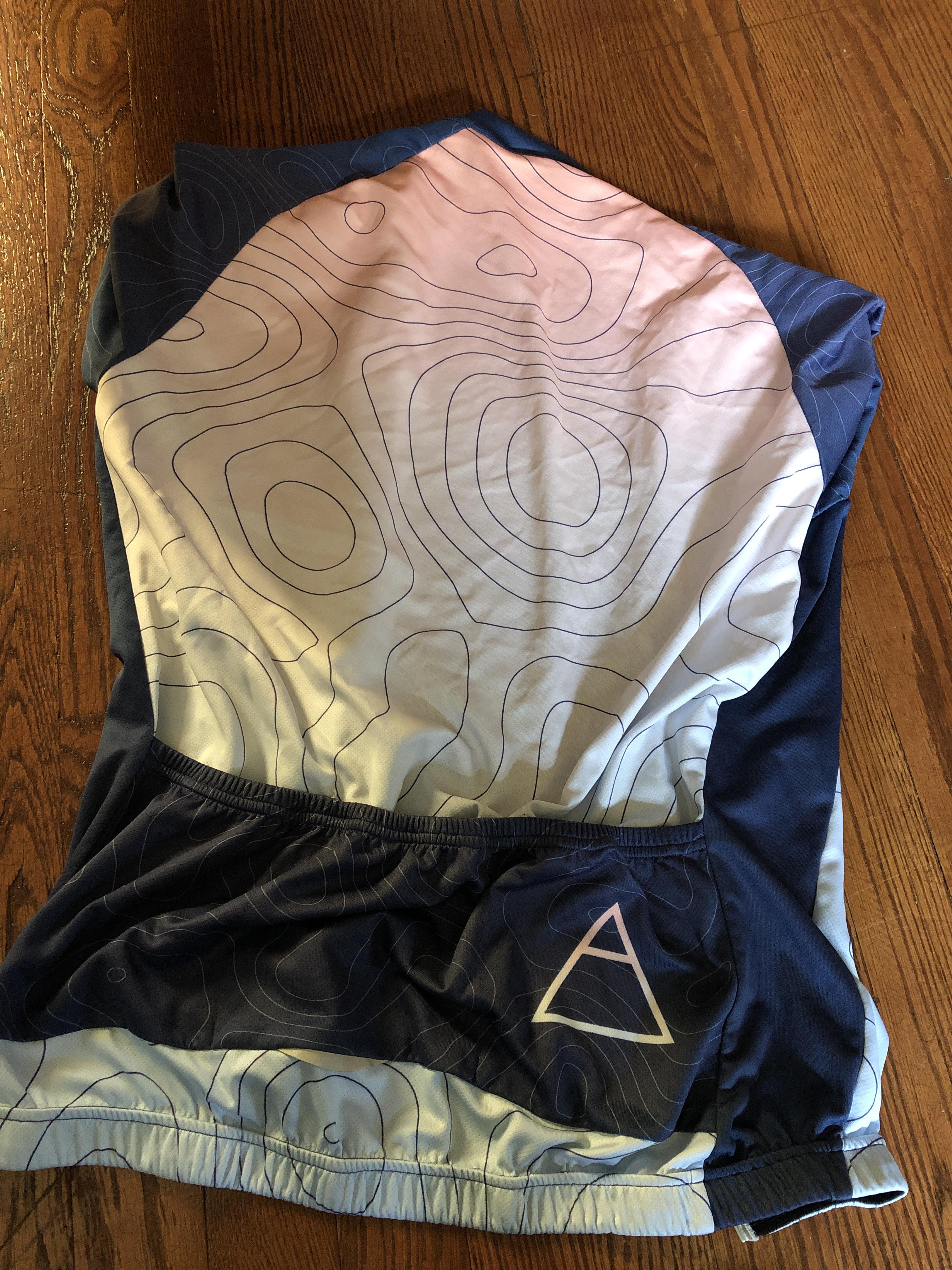 I see your contour lines, Jersey I designed for myself few years back. | Scrolller