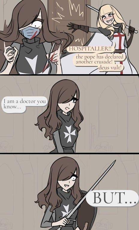 I simp for Crusader Chan. | Scrolller