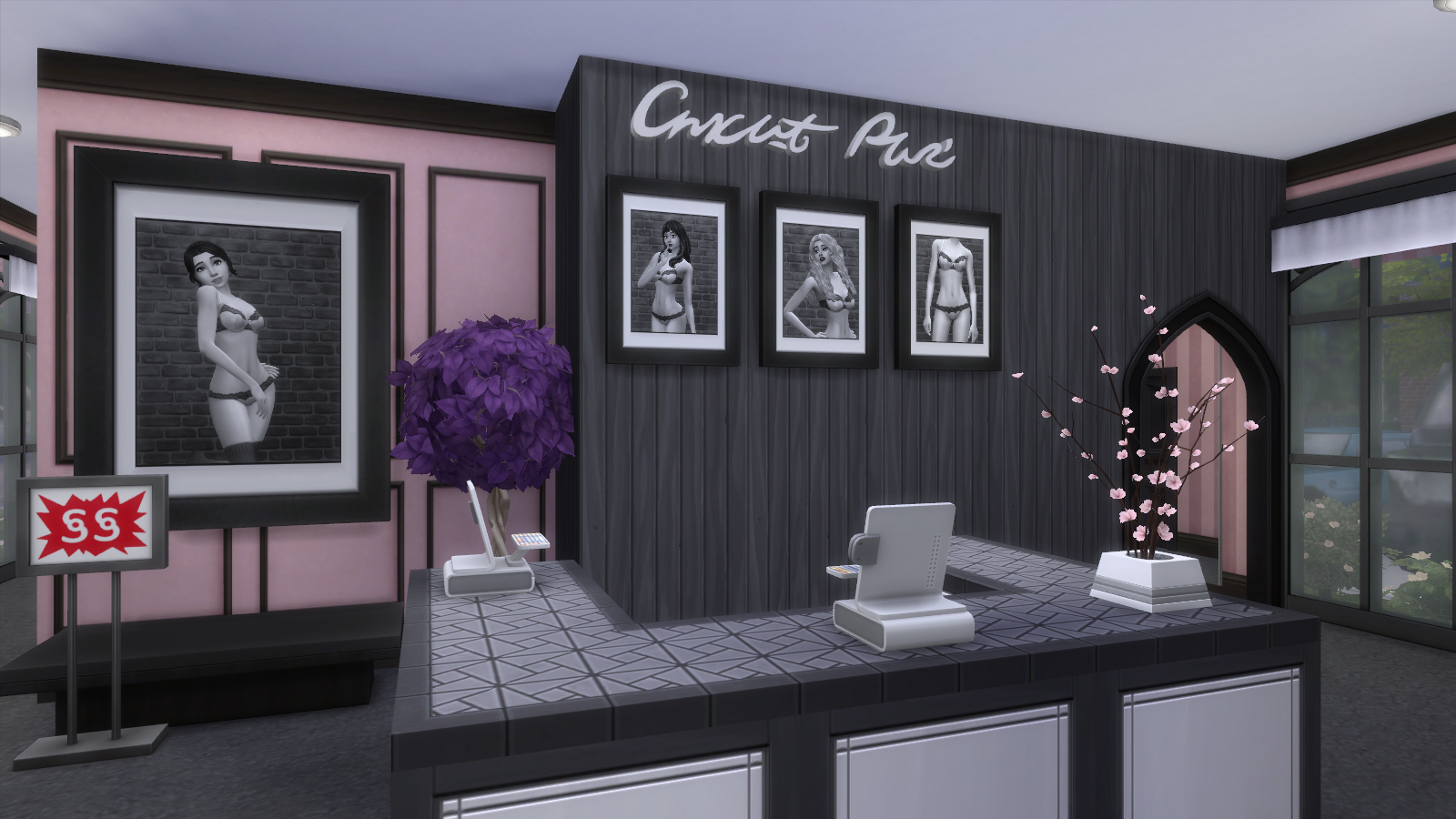 I spent too much time on this Lingerie store in The Sims 4... | Scrolller