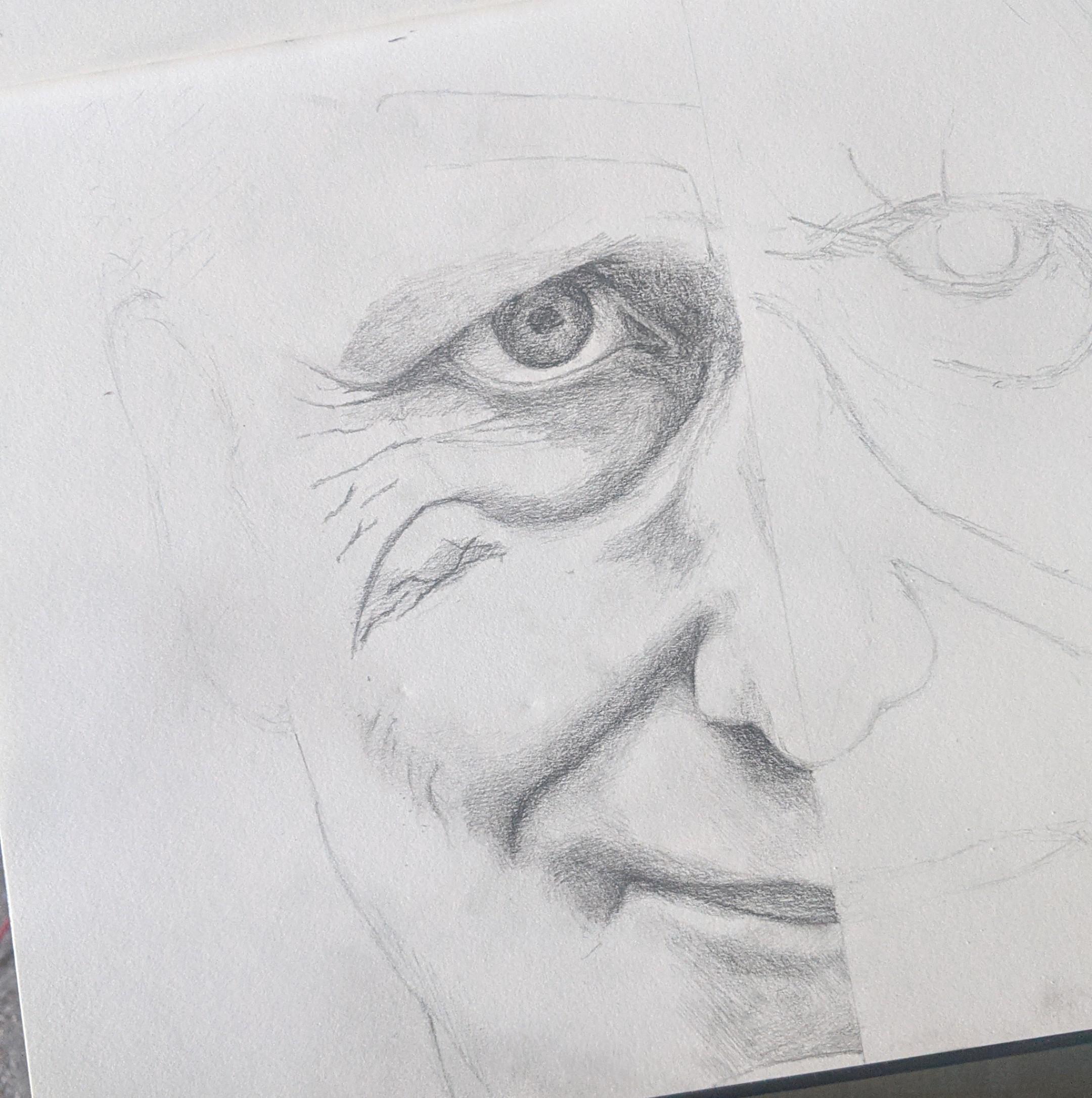 I started this drawing of everyone's favourite chancellor | Scrolller
