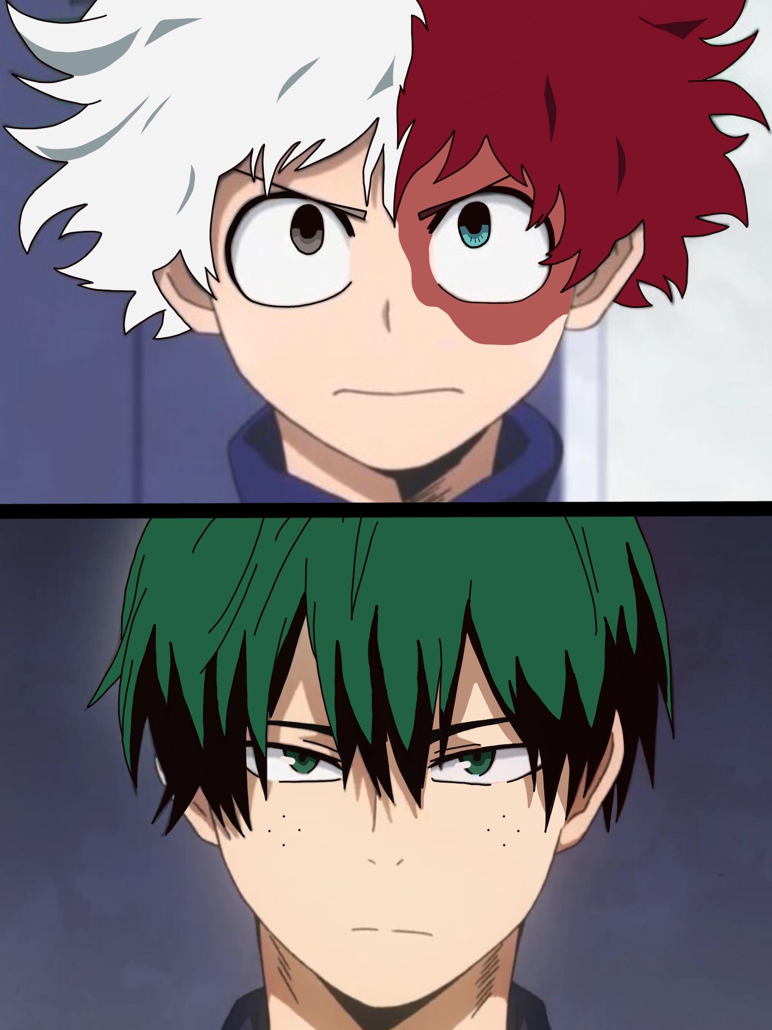 i swapped todoroki and deku lol | Scrolller