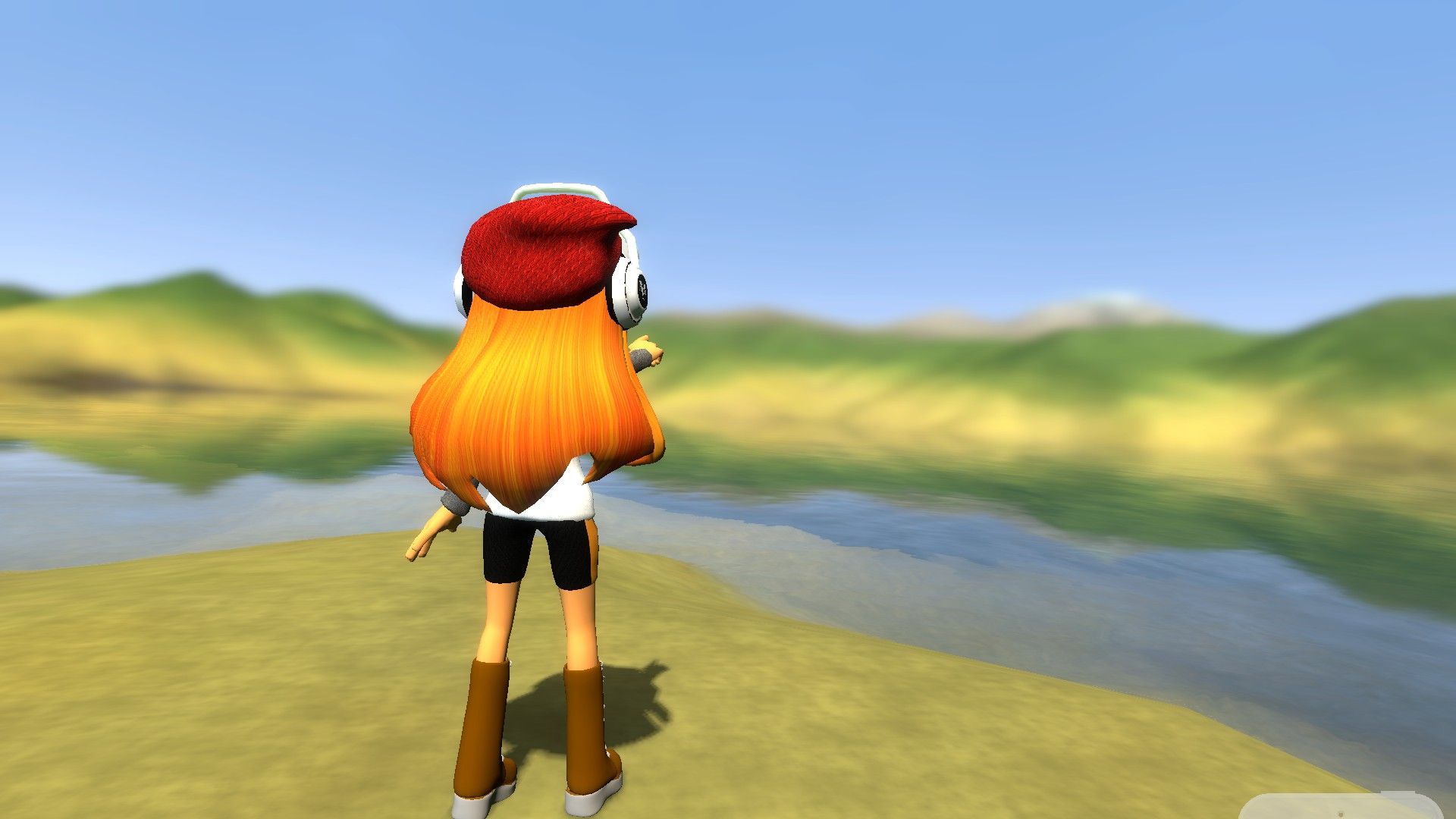 I think Meggy loves the view from the island. | Scrolller