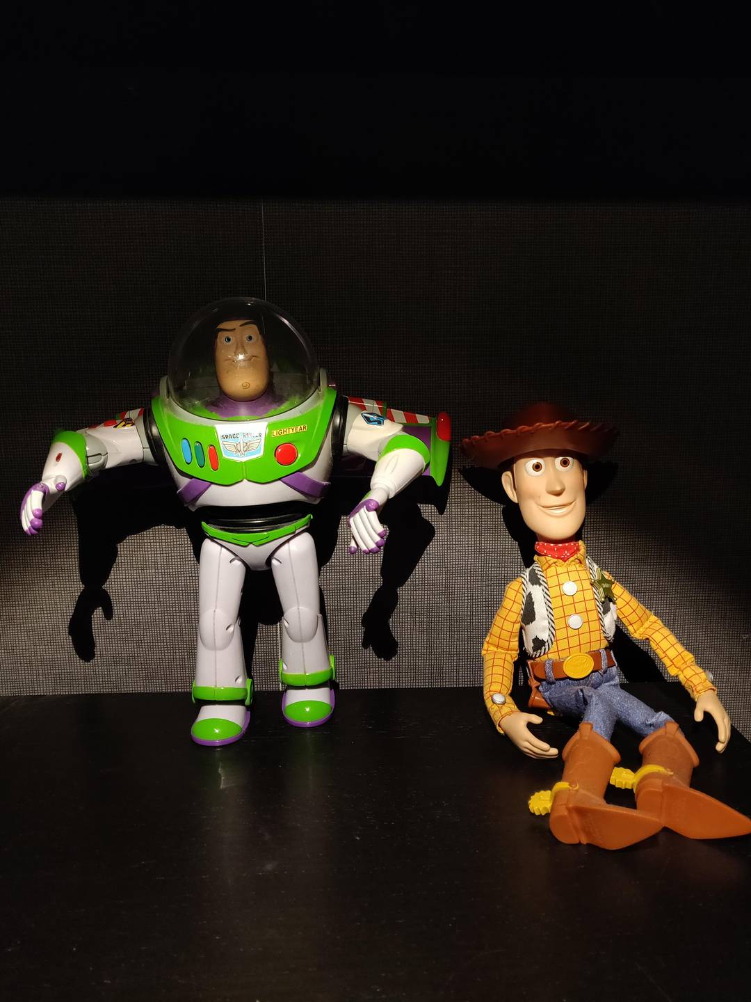 I thought I would share these Buzz Lightyear and Woody figures I bought when I was around eleven ...