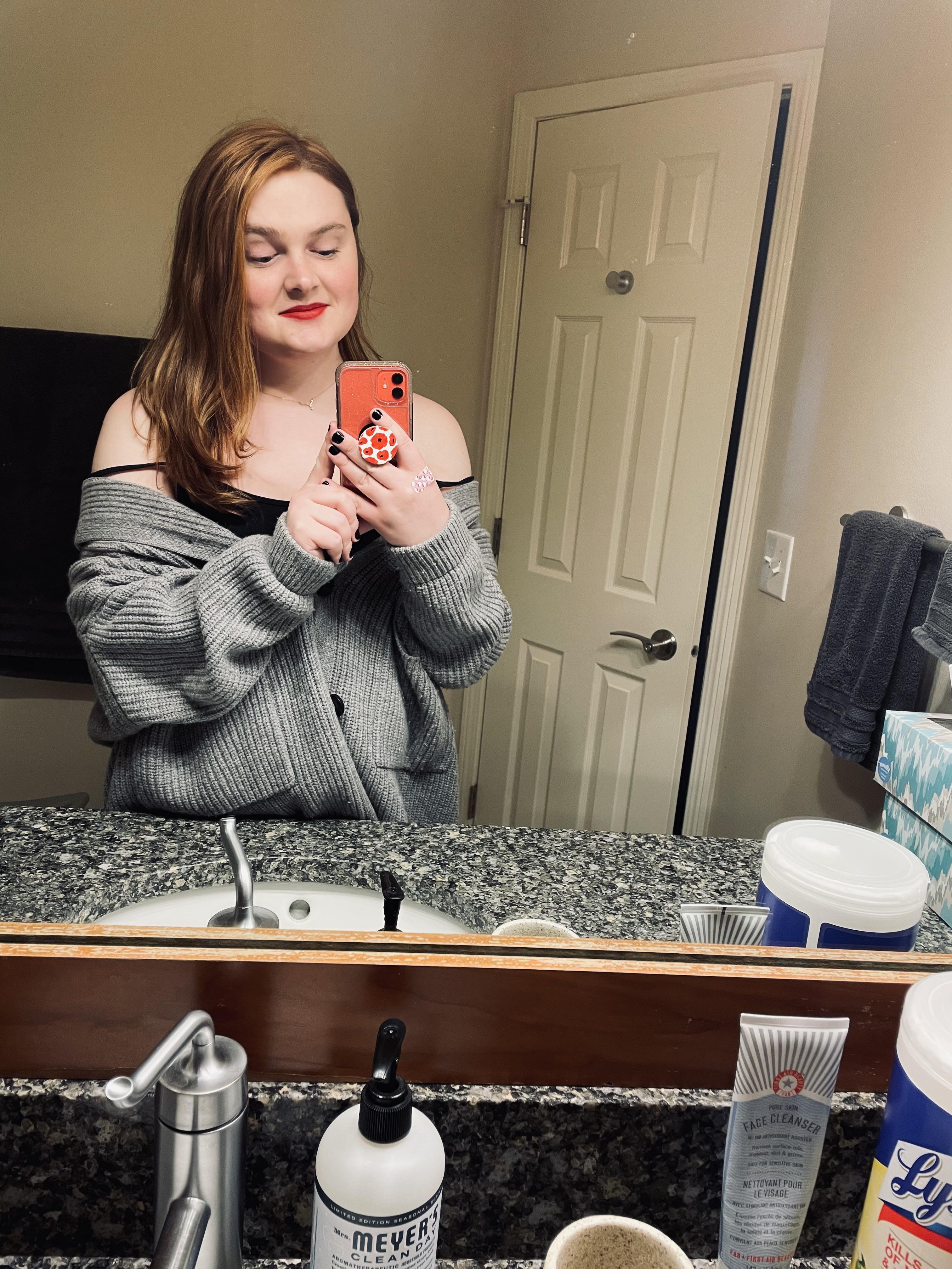 I’ve had a flat chest and a square figure forever. Straps never stay up, but I don’t give a fuck ...