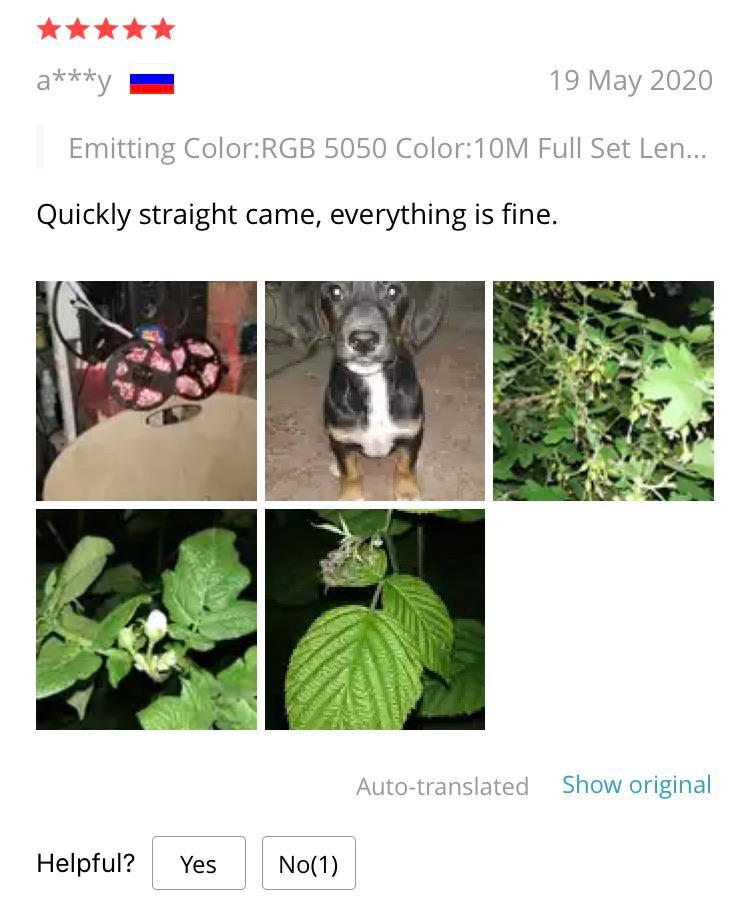 I wanted to get an LED strip and discovered this review | Scrolller