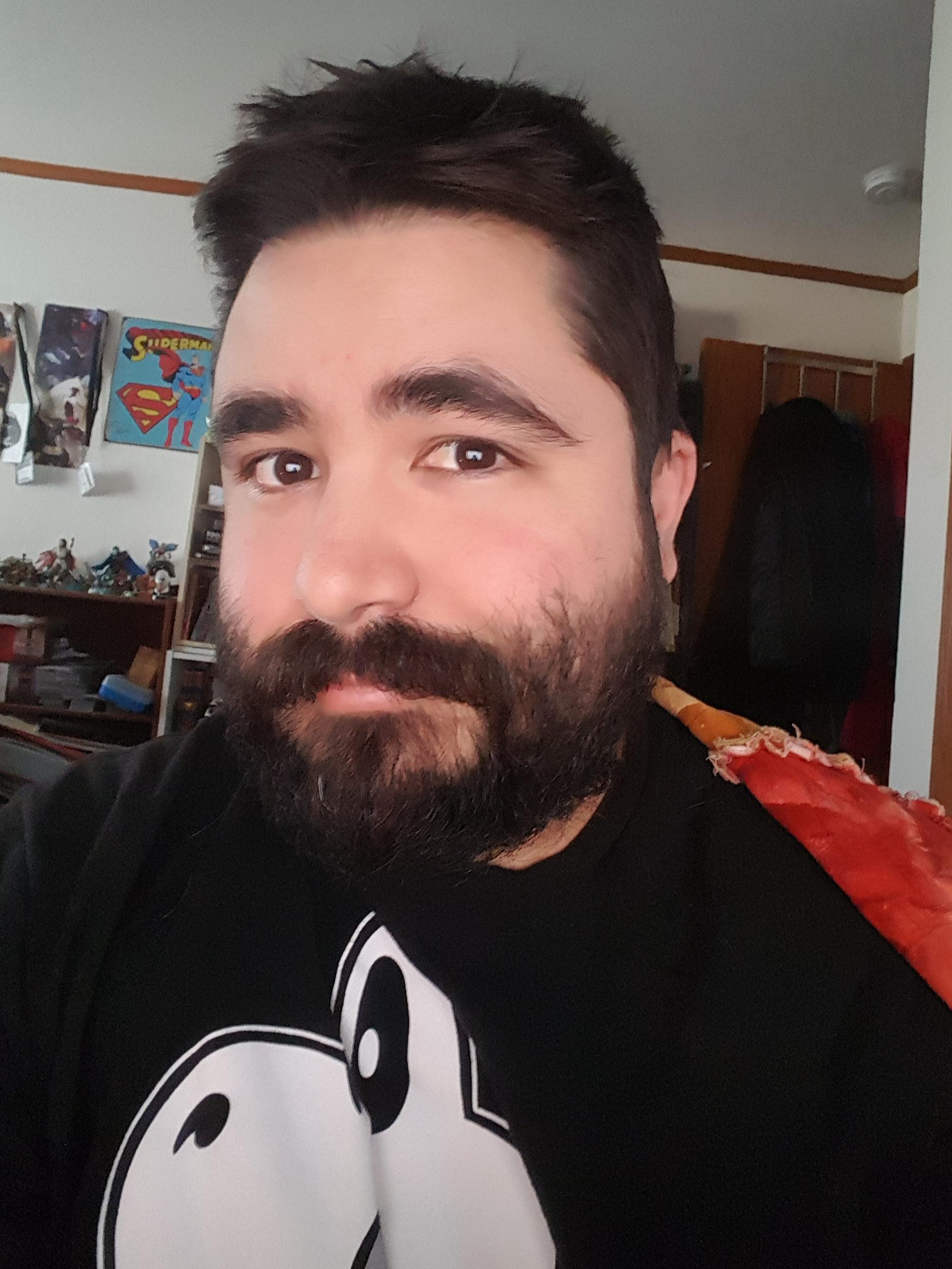 I was encouraged to post a pic of my beard progress. What do you think? | Scrolller