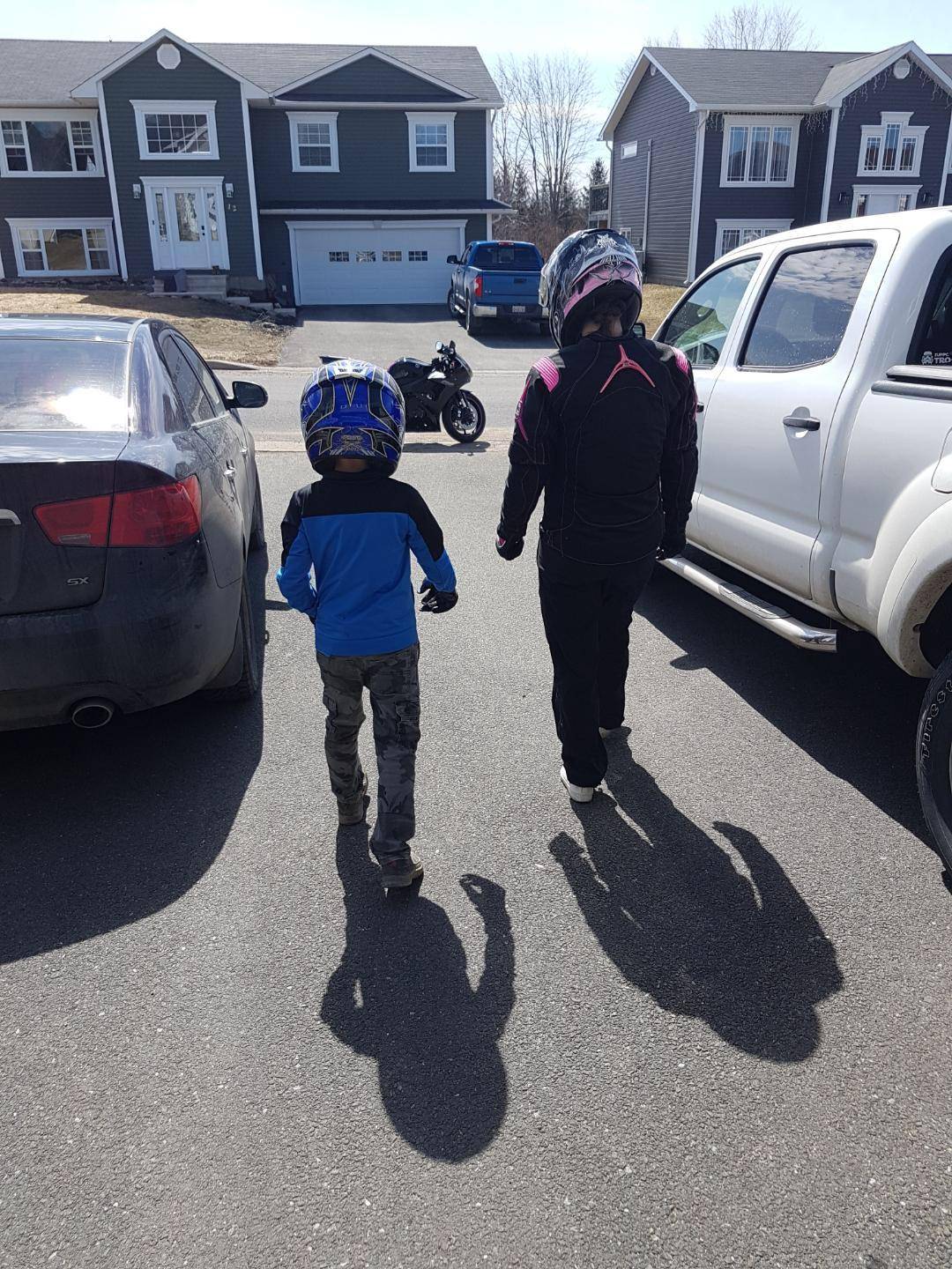 I was so happy to finally be able to share my passion for bikes with my ...