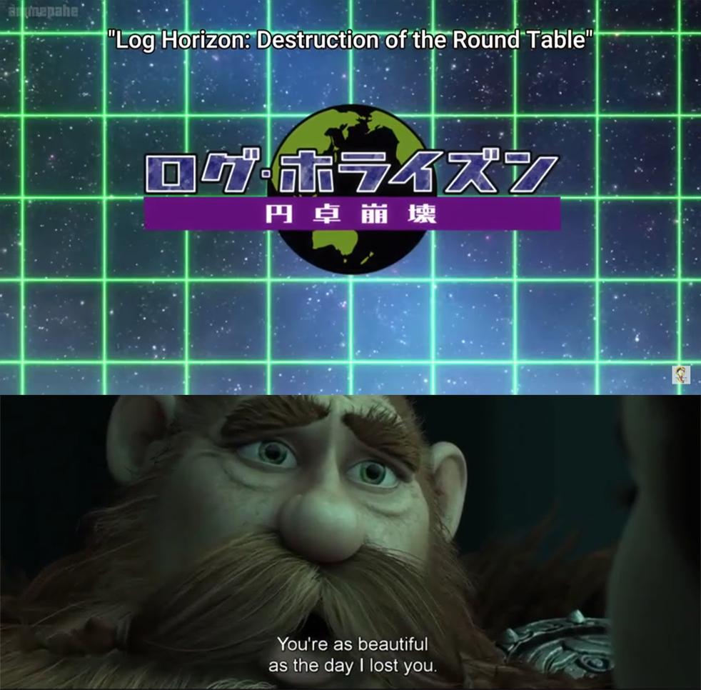 I was there, 3000 years ago, when Log horizon 2 ended | Scrolller