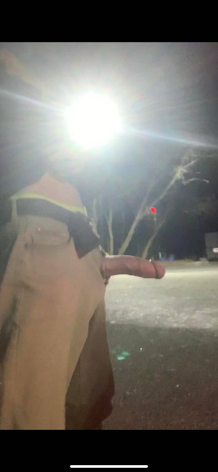 I was too nervous to pull my pants down and expose my thong. Next time I will I promise 😊 ...