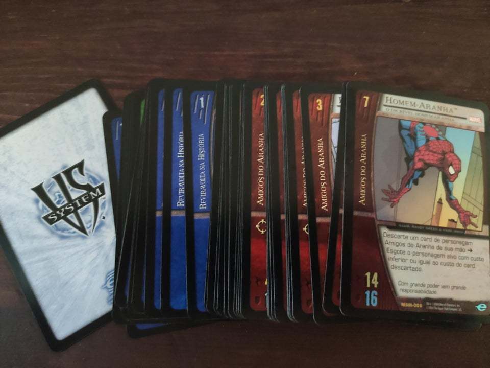 I won this deck of cards at Comic Con, I don't know how to play :V. (Only Spidey related ...