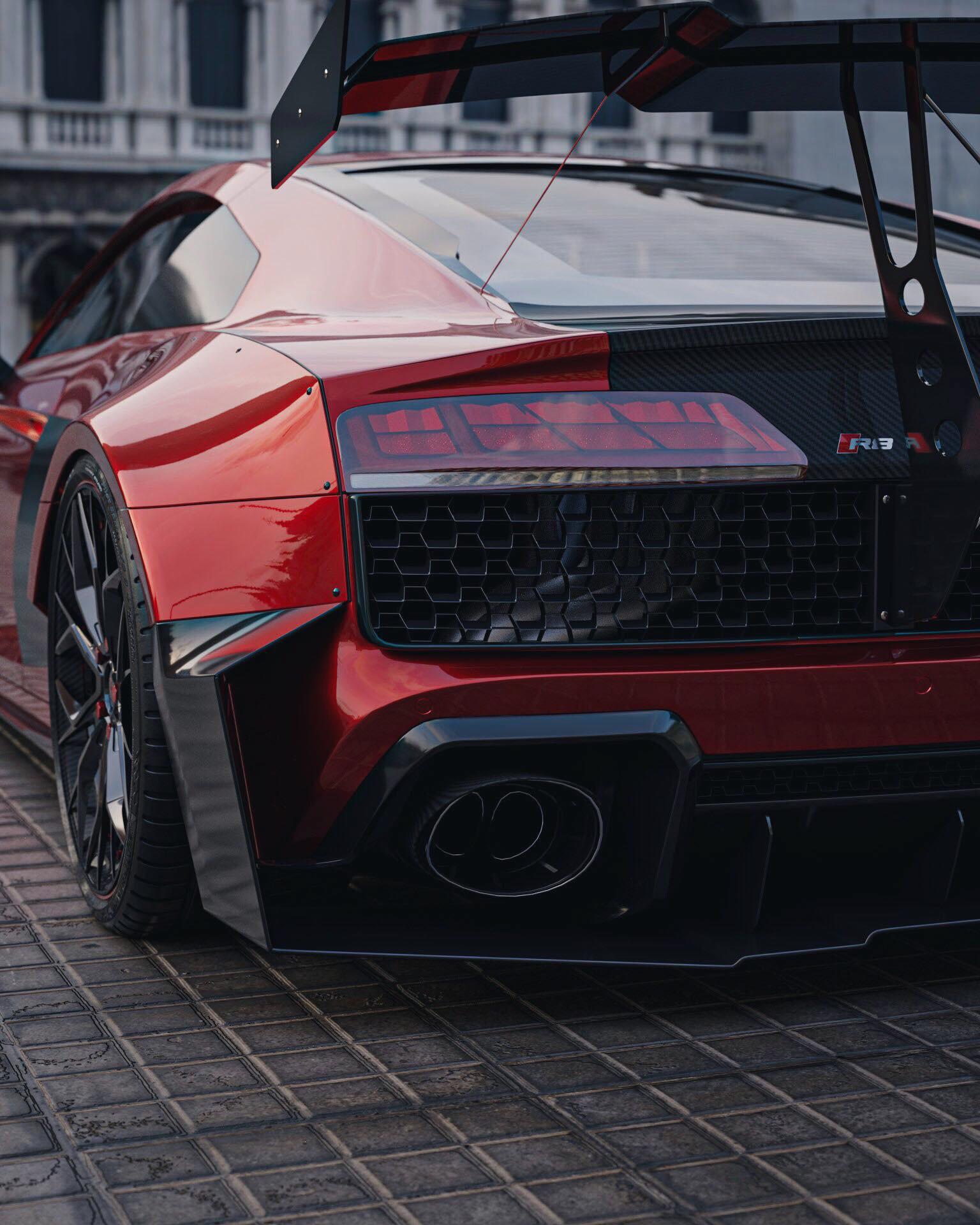 I would like to share my audi R8 render with you guys :) | Scrolller