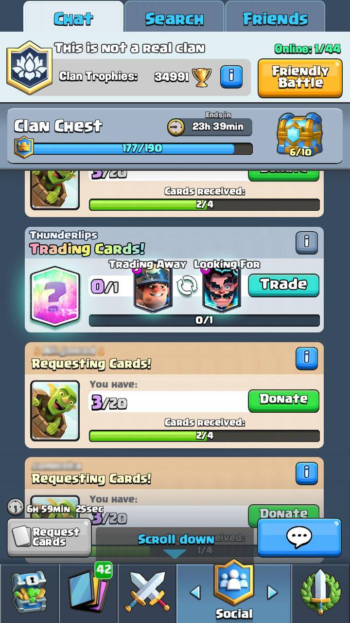 [Idea] Legendary Card Trading! | Scrolller