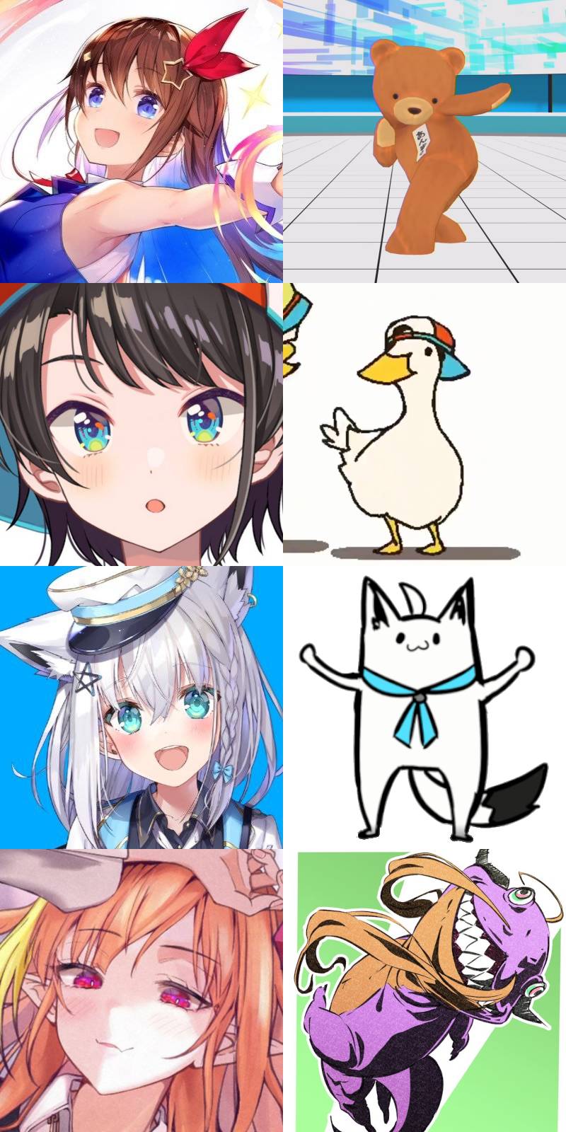 Idols and Their Mascots/Pets/Counterparts. | Scrolller