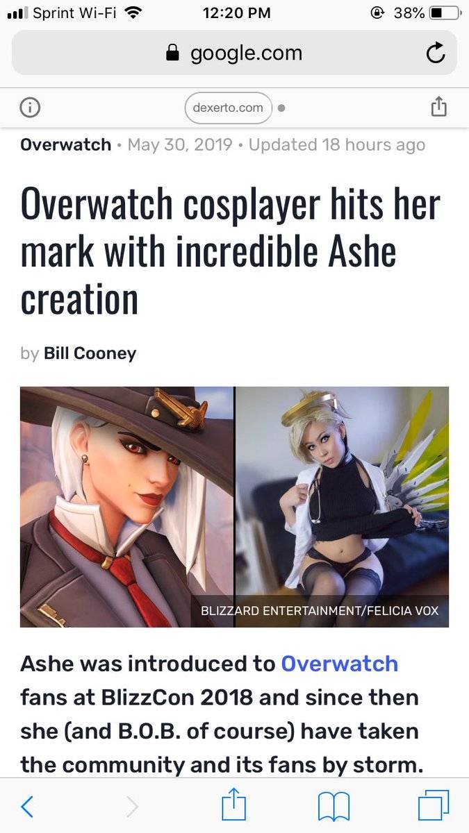 If you haven't seen it yet, Dexterto wrote an article about my Ashe cosplay! | Scrolller