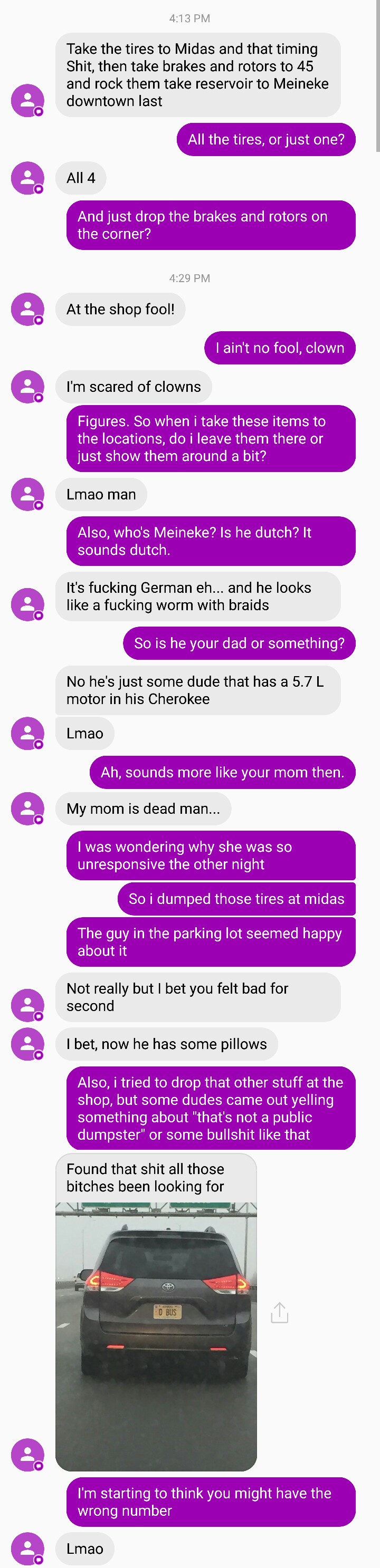 I'm not your delivery boy | Scrolller