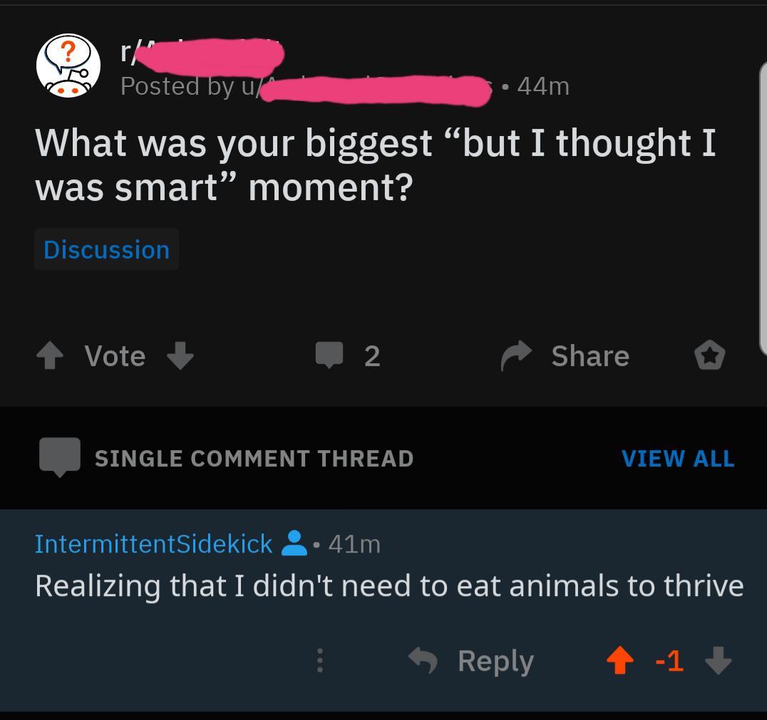 I'm vegan | Scrolller