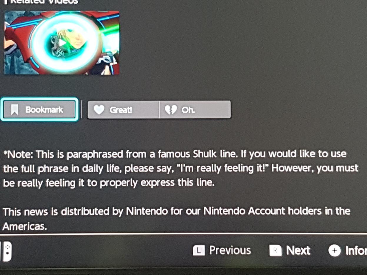 IMPORTANT WARNING FROM NINTENDO ABOUT XENOBLADE CHRONICLES | Scrolller