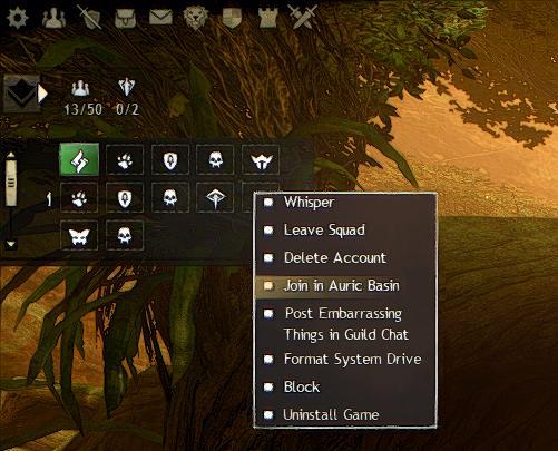 Improved menu options when joining someone's map | Scrolller