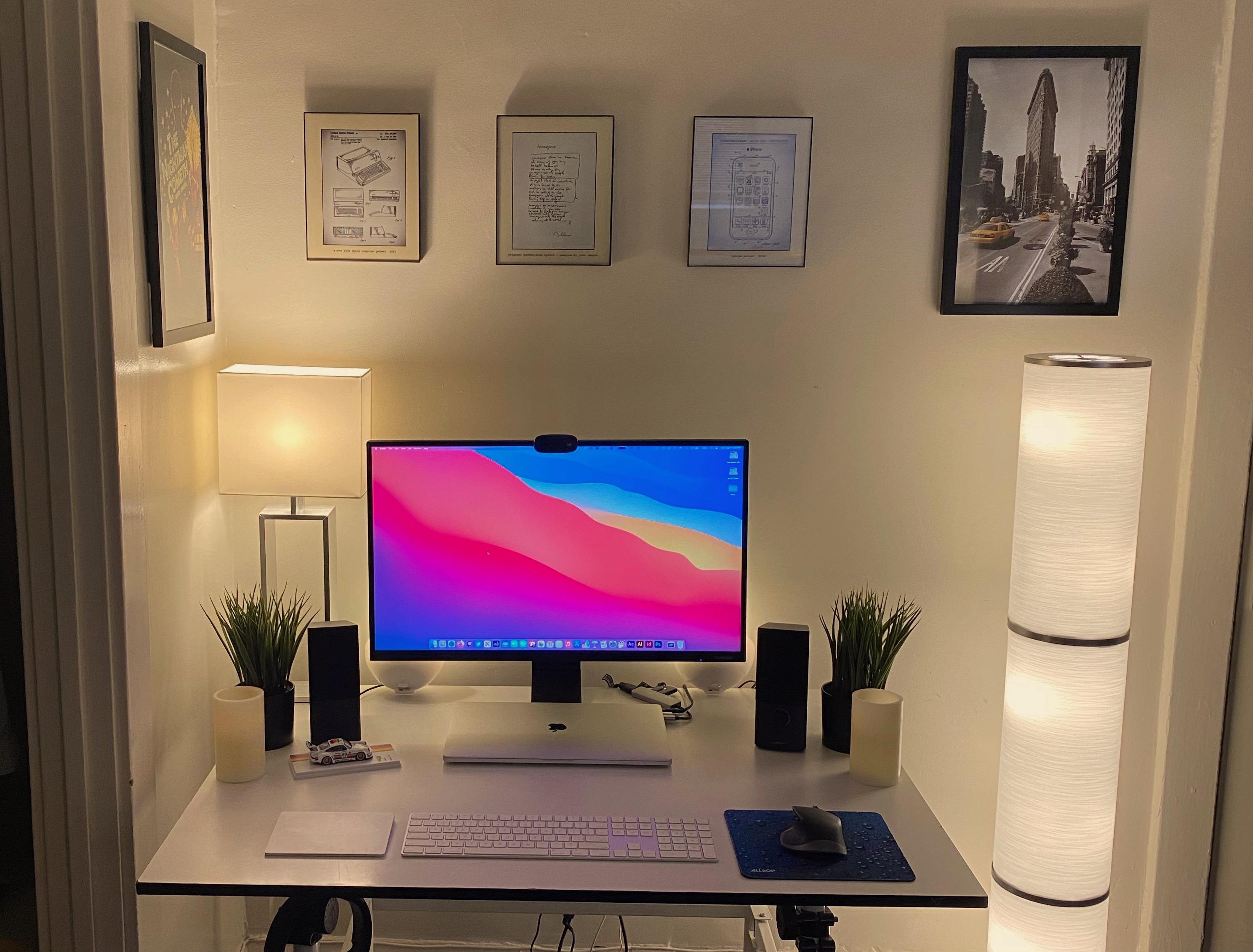Improved my Dorm 16" MacBook Pro Setup with some new Decor :) | Scrolller