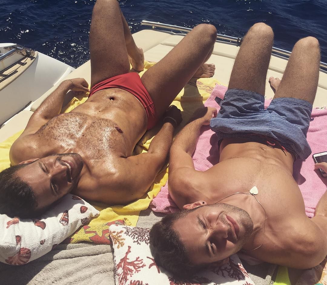 Imri Ziv (Israeli singer) and Giuseppe DiBella (Italian dancer) | Scrolller