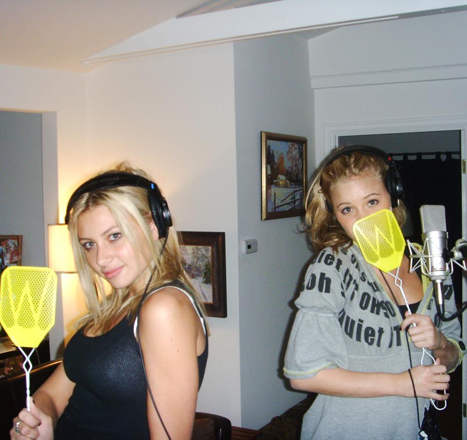 In the recording studio. | Scrolller