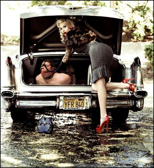 In the trunk. | Scrolller