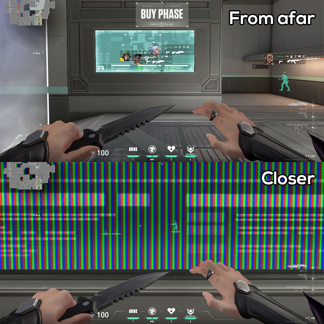 In Valorant, RGB diodes of screen panels will be visible upon closer inspection | Scrolller