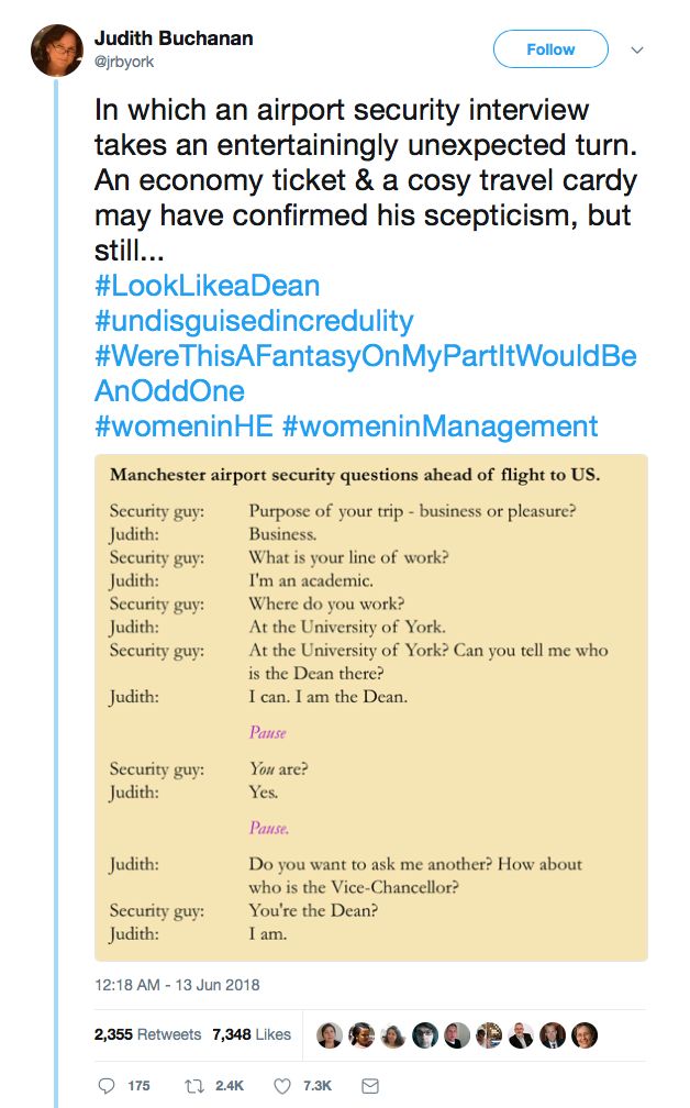 In which an airport security interview takes an entertainingly unexpected turn. | Scrolller