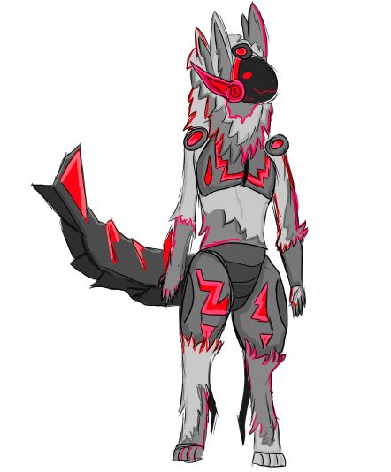 Incendi, my protogen OC | Scrolller