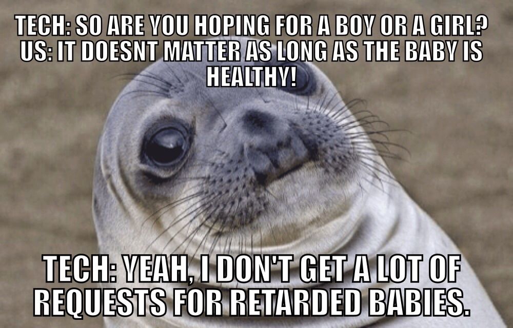 Incredible bedside manner from a sonogram tech. I was speechless. | Scrolller