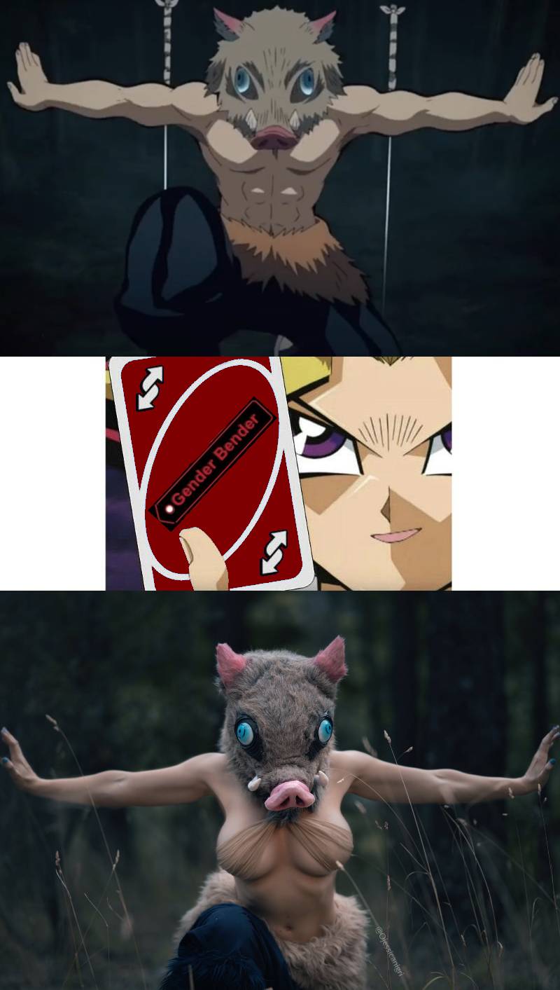 Inosuke from Kimetsu no Yaiba | Scrolller