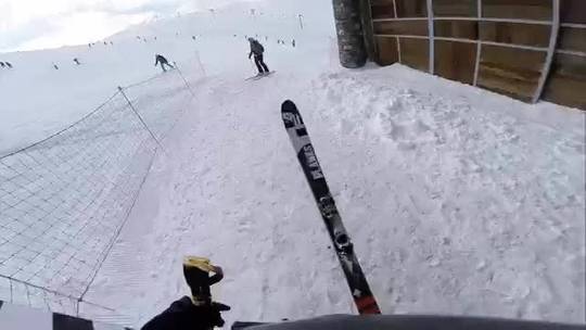 Insane ski run | Scrolller