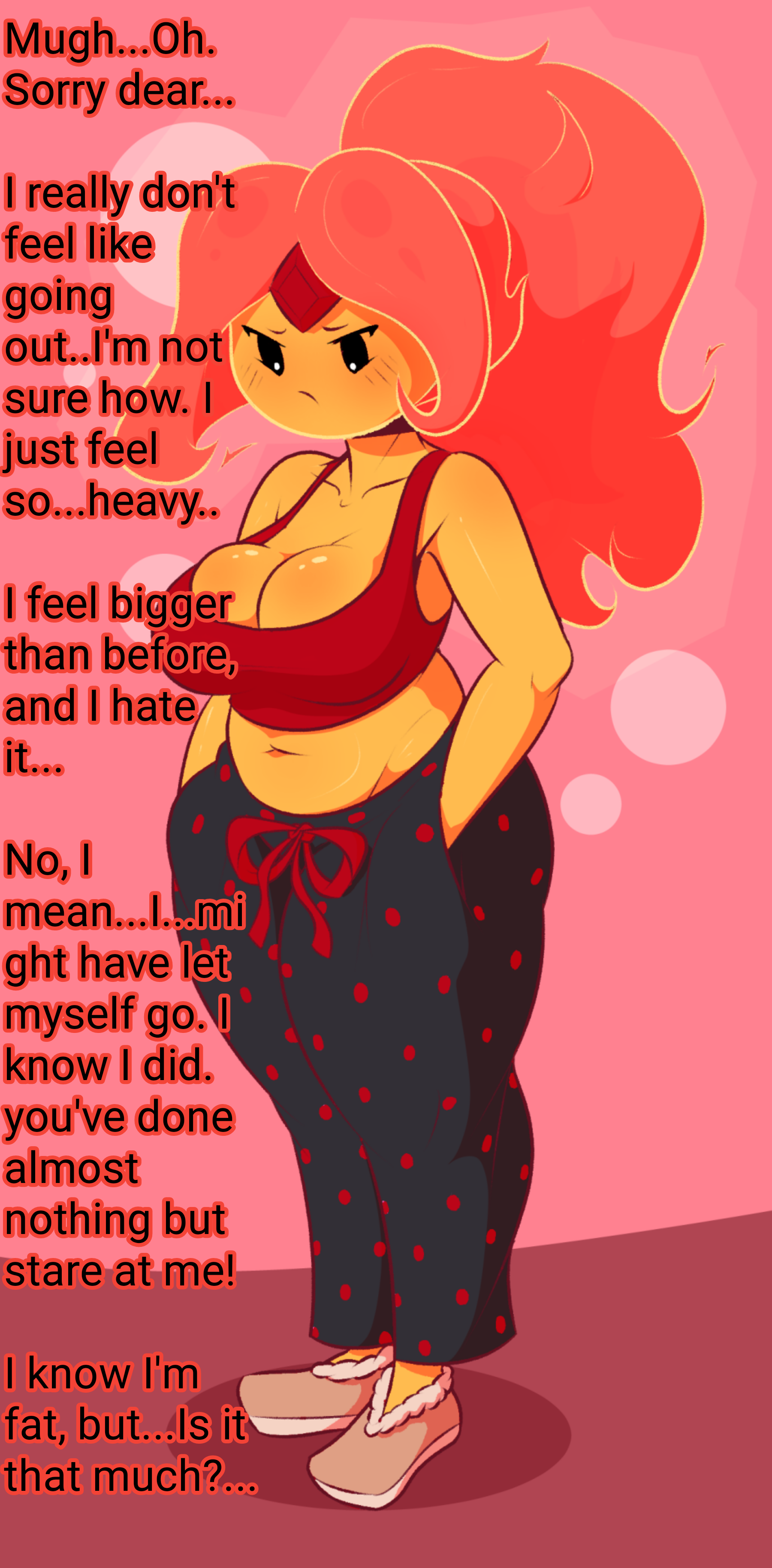 Insecure Flaming Girlfriend Part 1. [THICC. Flame Princess. Adorable.] | Scrolller