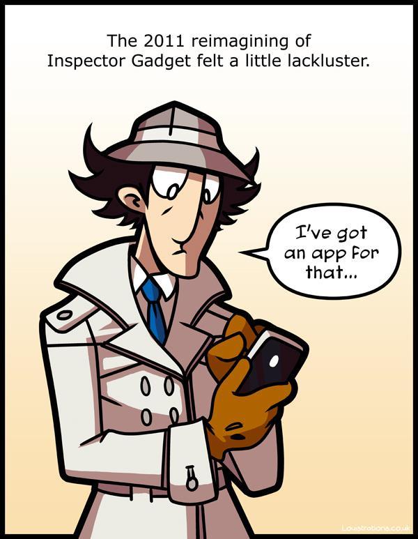 Inspector Gadget by Louistrations. | Scrolller