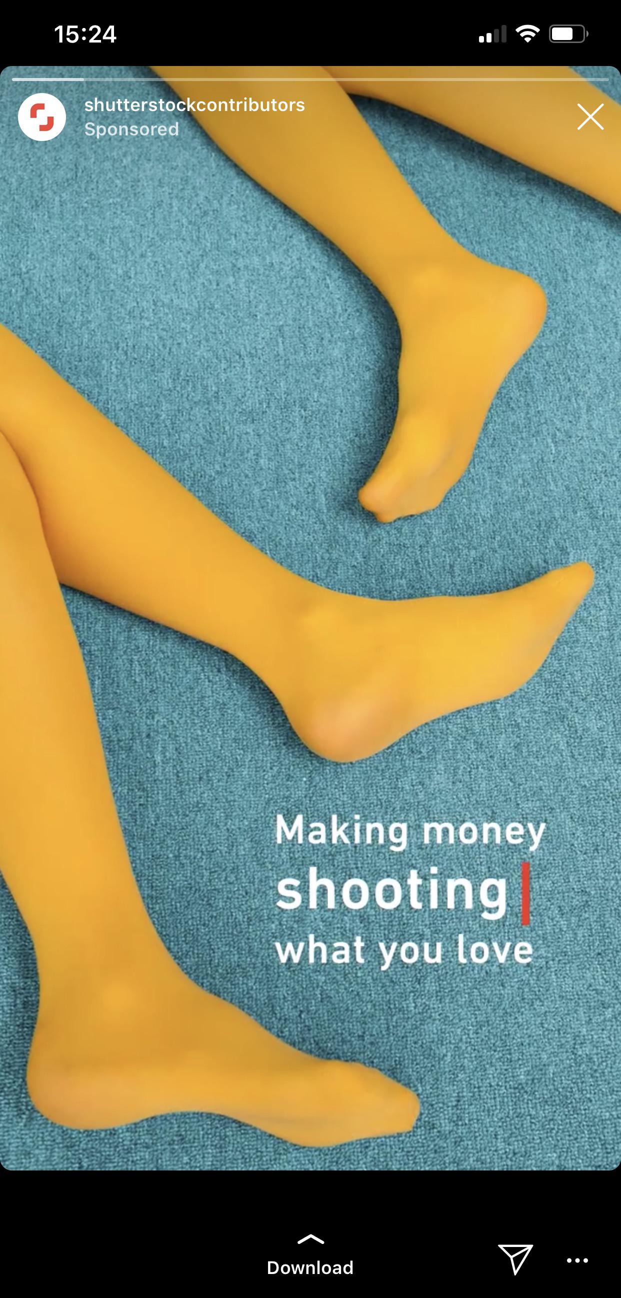 Instagram ad | Scrolller