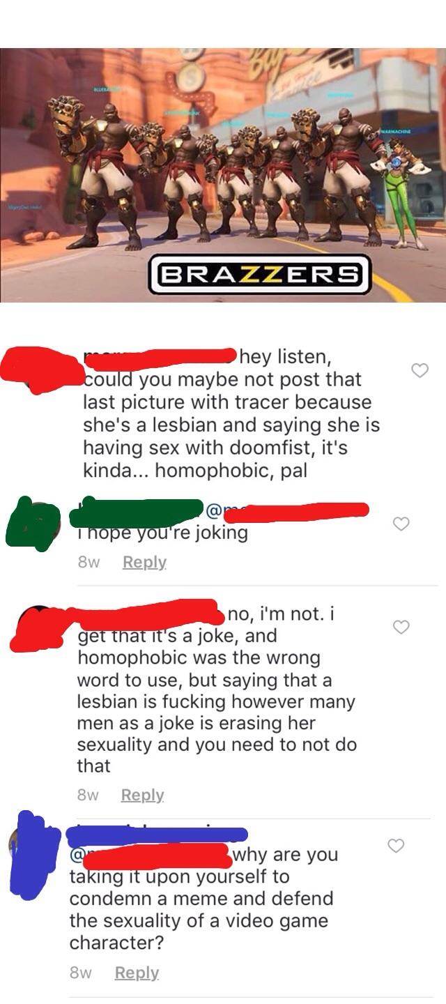 [instagram] Leave Tracer alone! | Scrolller