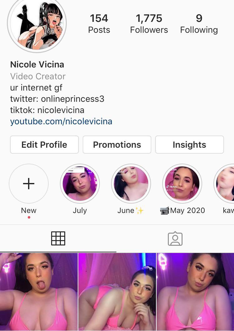 Instagram nicolevicina | Scrolller