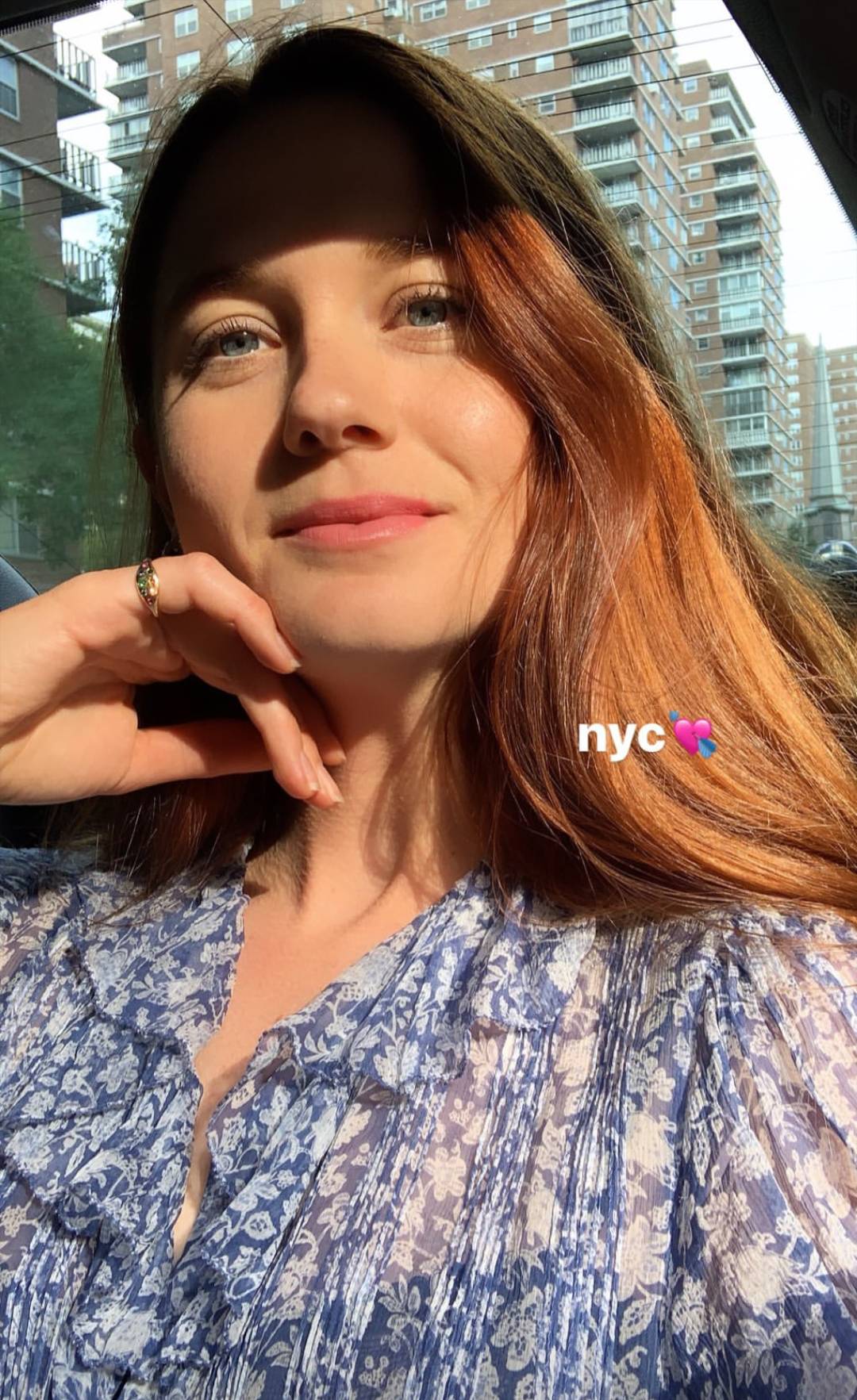 Instagram story - Bonnie Wright NYC | Scrolller