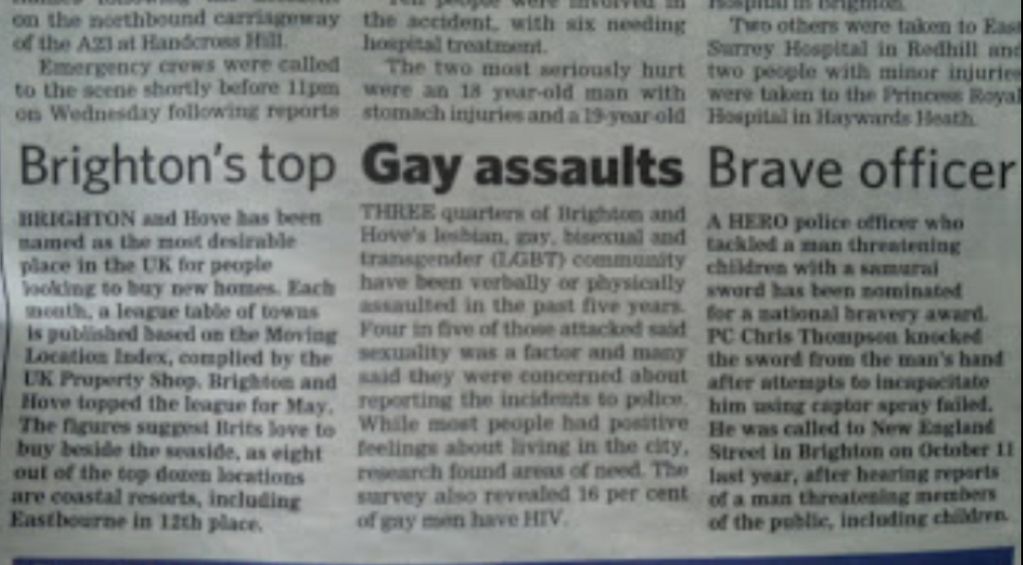 Interesting headline placement | Scrolller