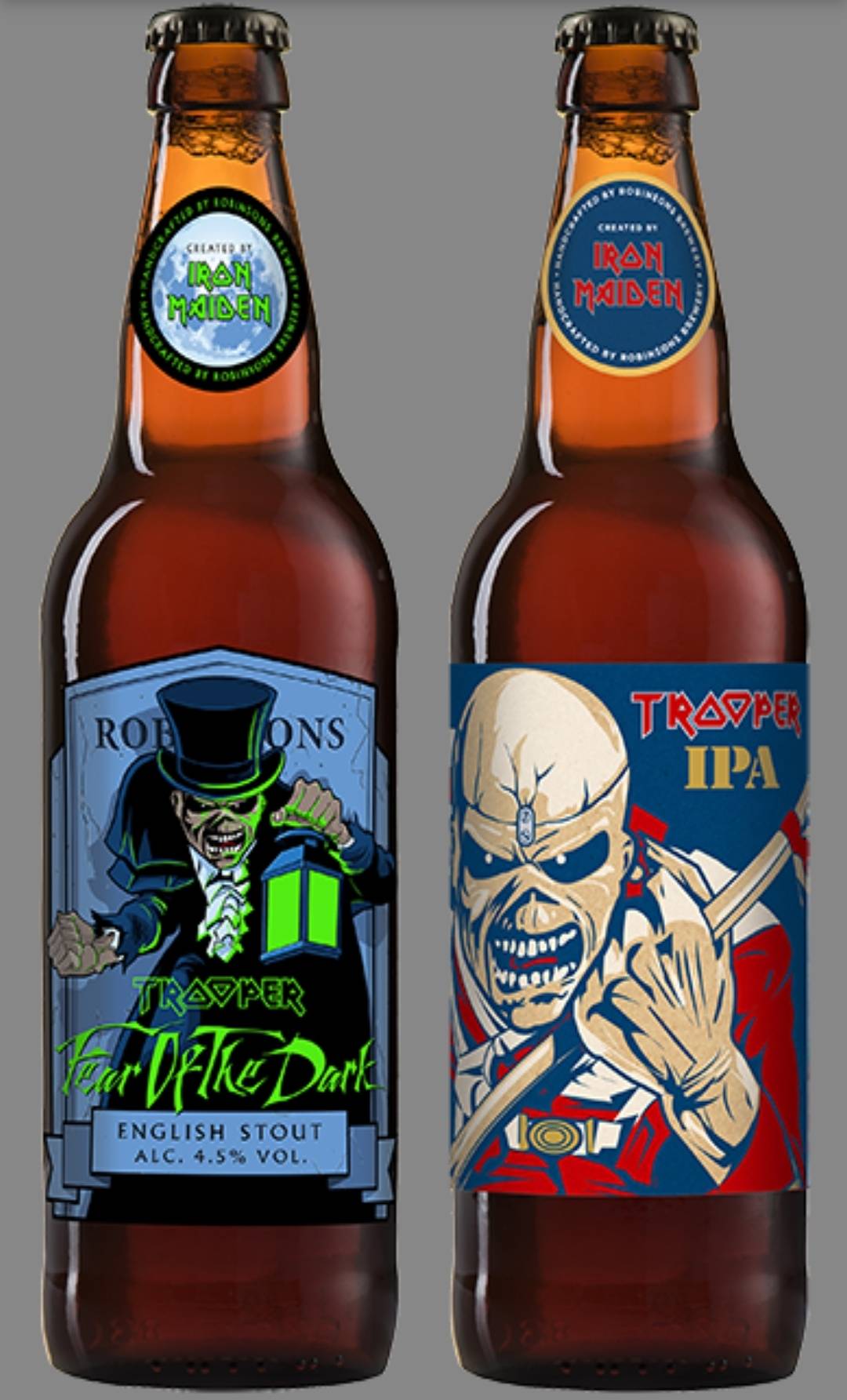 Introducing two new beers: Fear of the Dark English Stout and Trooper IPA. | Scrolller