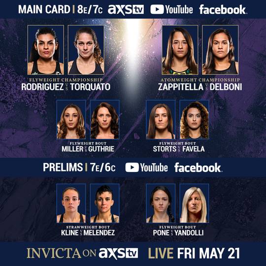 Invicta on AXS TV Official Lineup | Scrolller